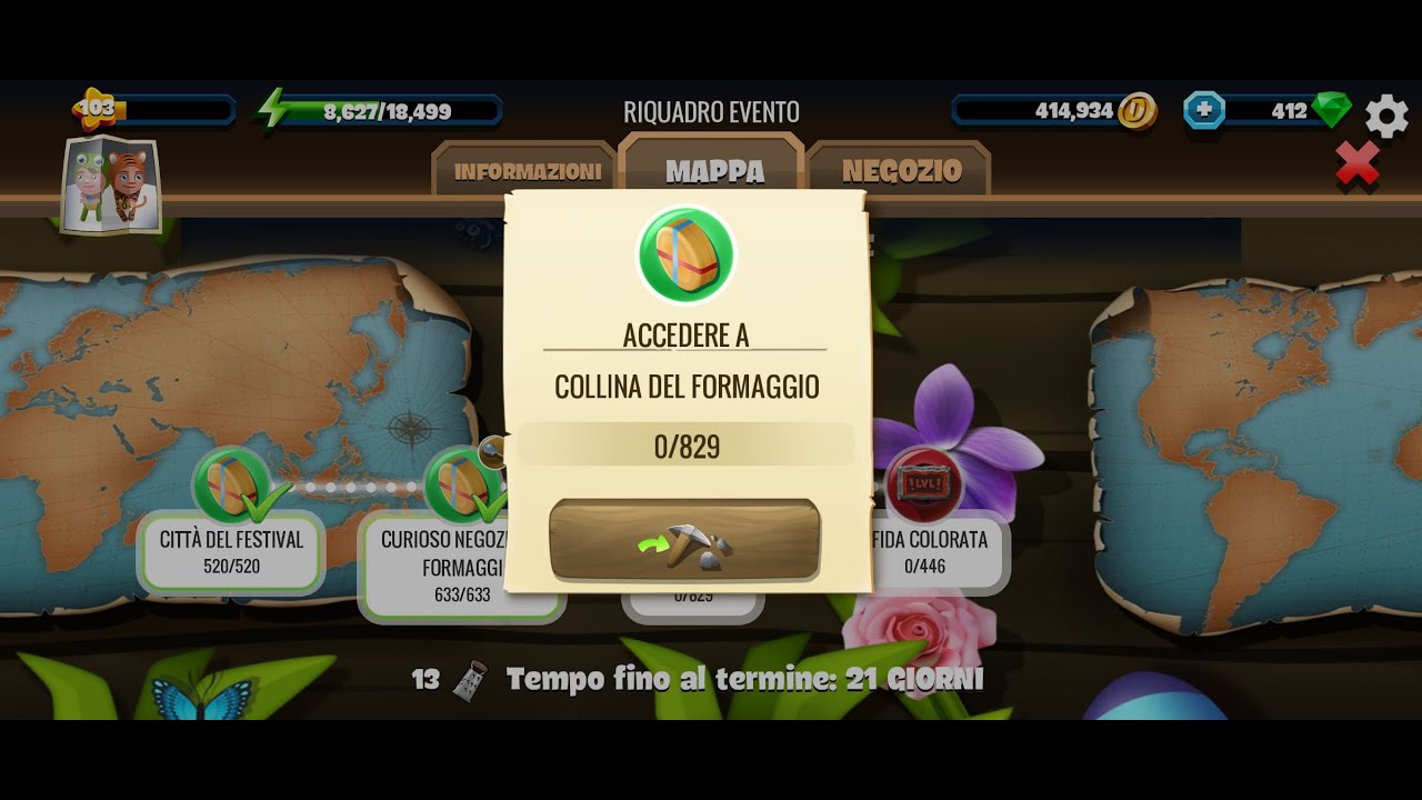 COLLINA DEL FORMAGGIO - FESTIVAL PRIMAVERILE - DIGGY'S ADVENTURE - YouTube