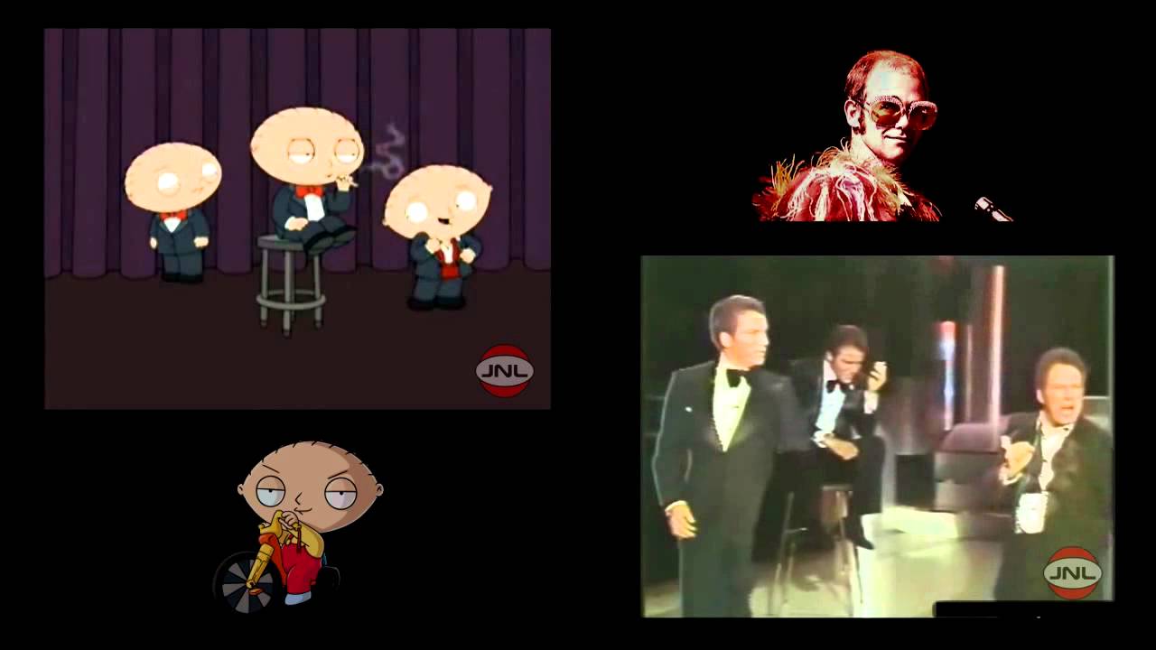 Stewie singing Rocket man and in animation - YouTube