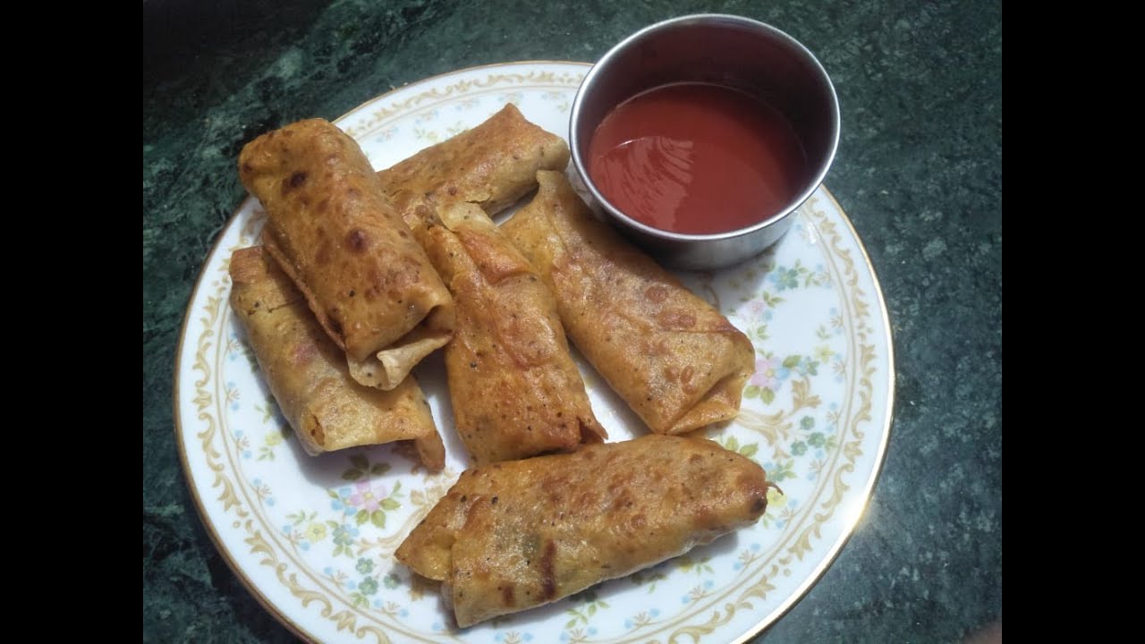 Maggi Spring Roll Recipe | Maggi Spring Roll - YouTube