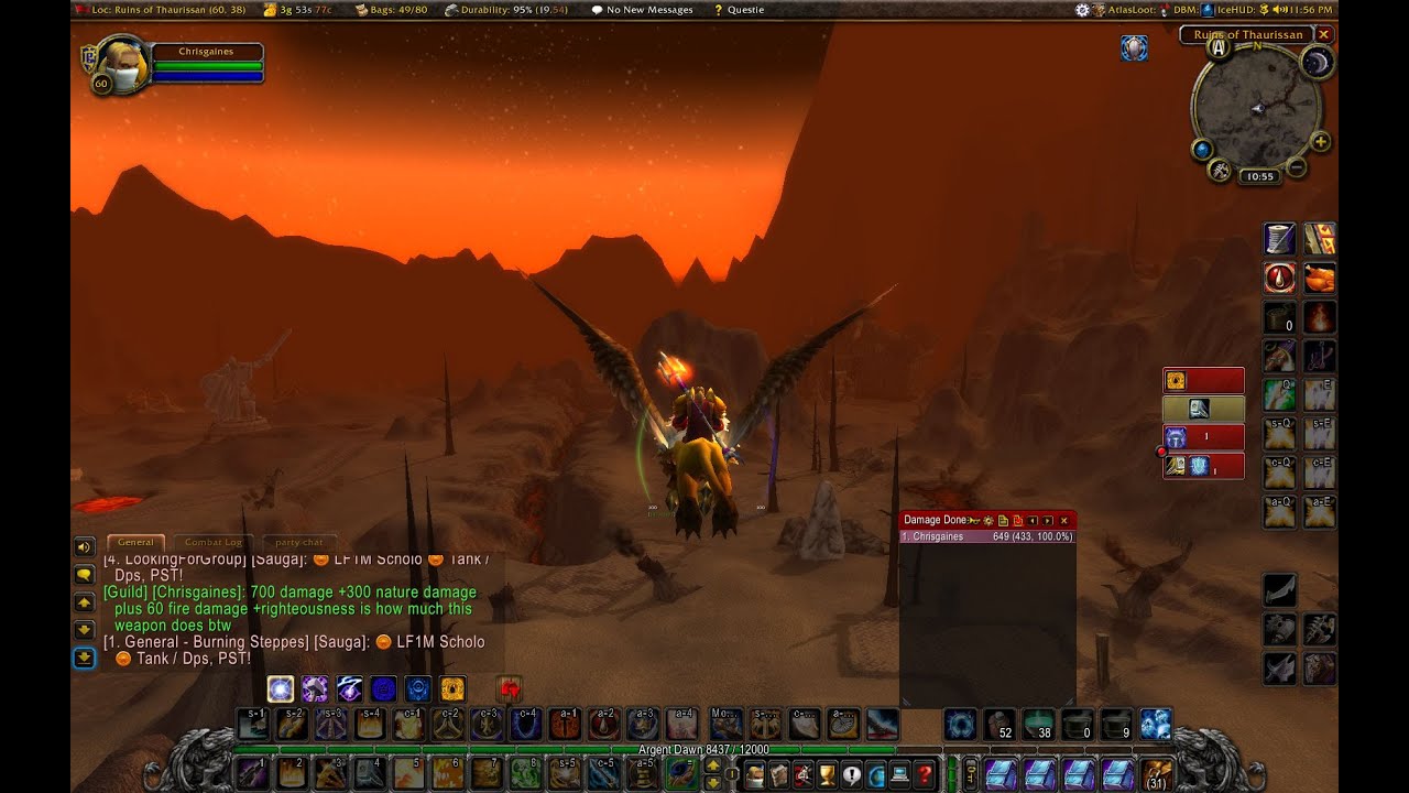 Classic WoW Holy Reckoning Paladin | I wield ThunderStrike ...