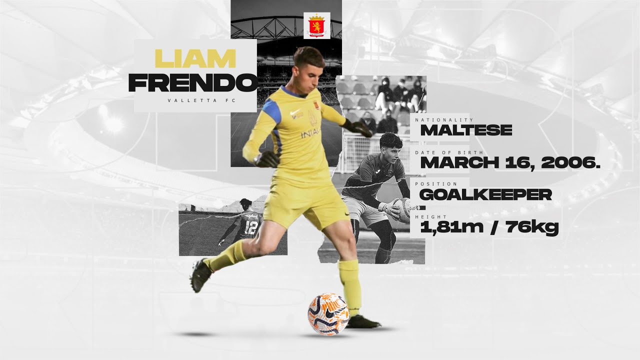 Liam Frendo Goalkeeper Valletta FC Highlights - YouTube