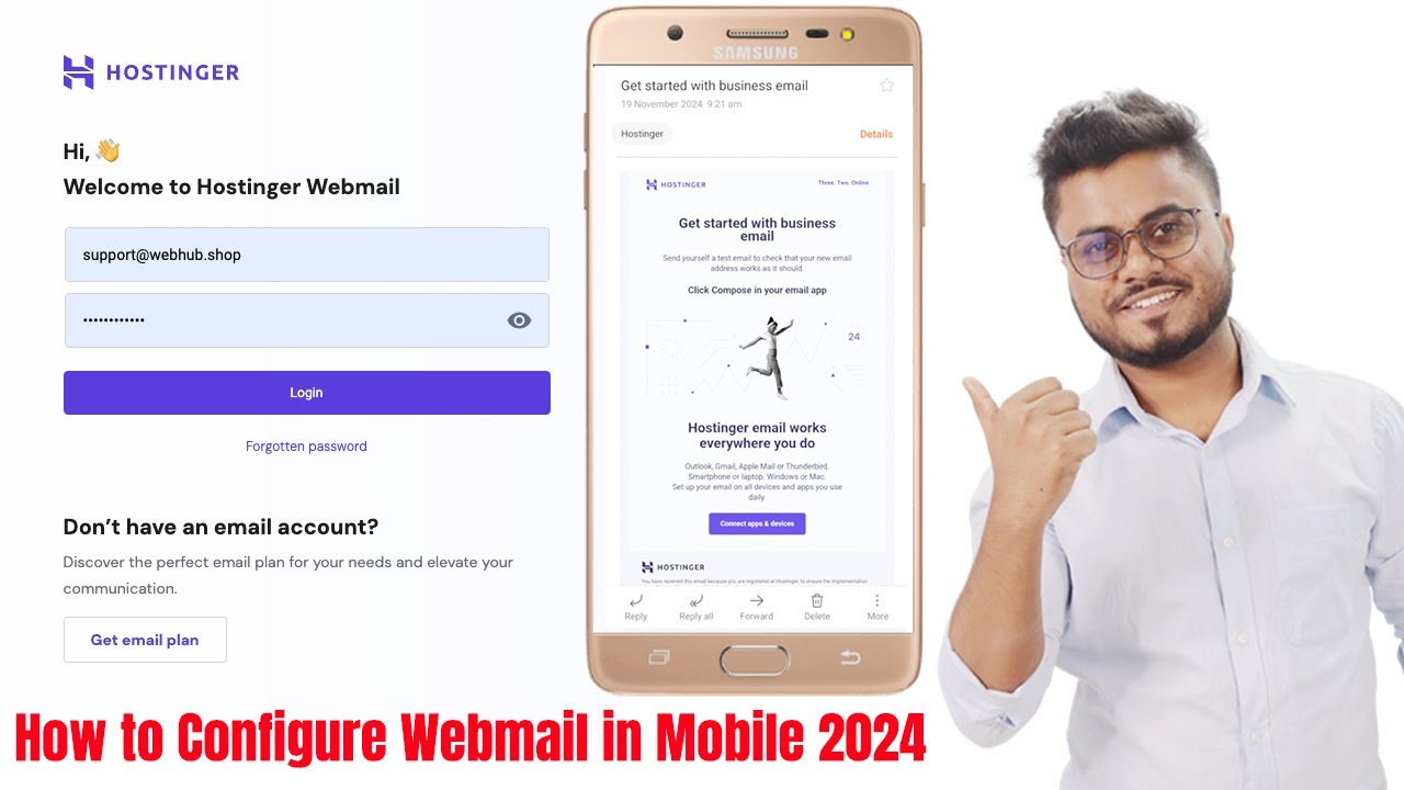 How to Configure Webmail in Mobile 2025 [Free + Easy] - YouTube