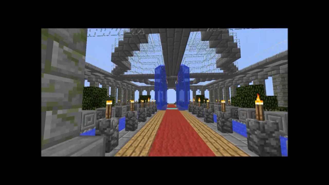 progetto mcedit spawn per server minecraft classico schematic - YouTube
