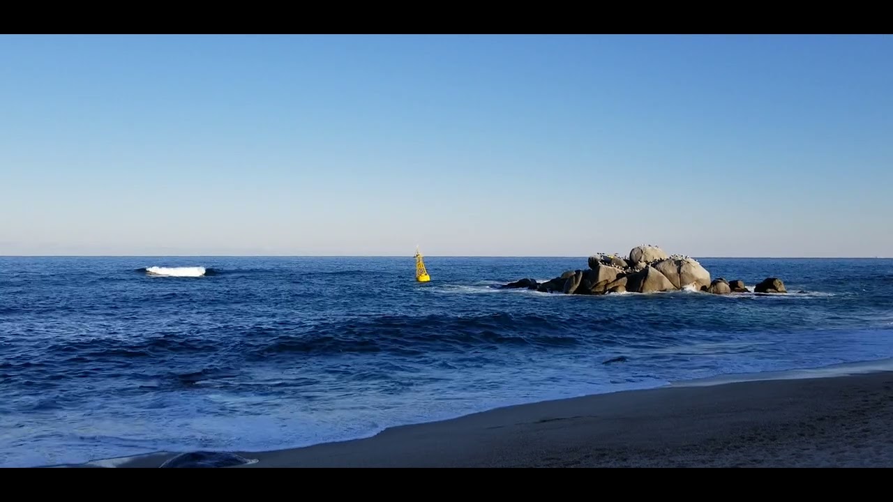 사천 해변 SACHEON beach / 강원도 강릉시 사천면 / 동해 East sea / 바다 파도 소리 Ocean wave ...