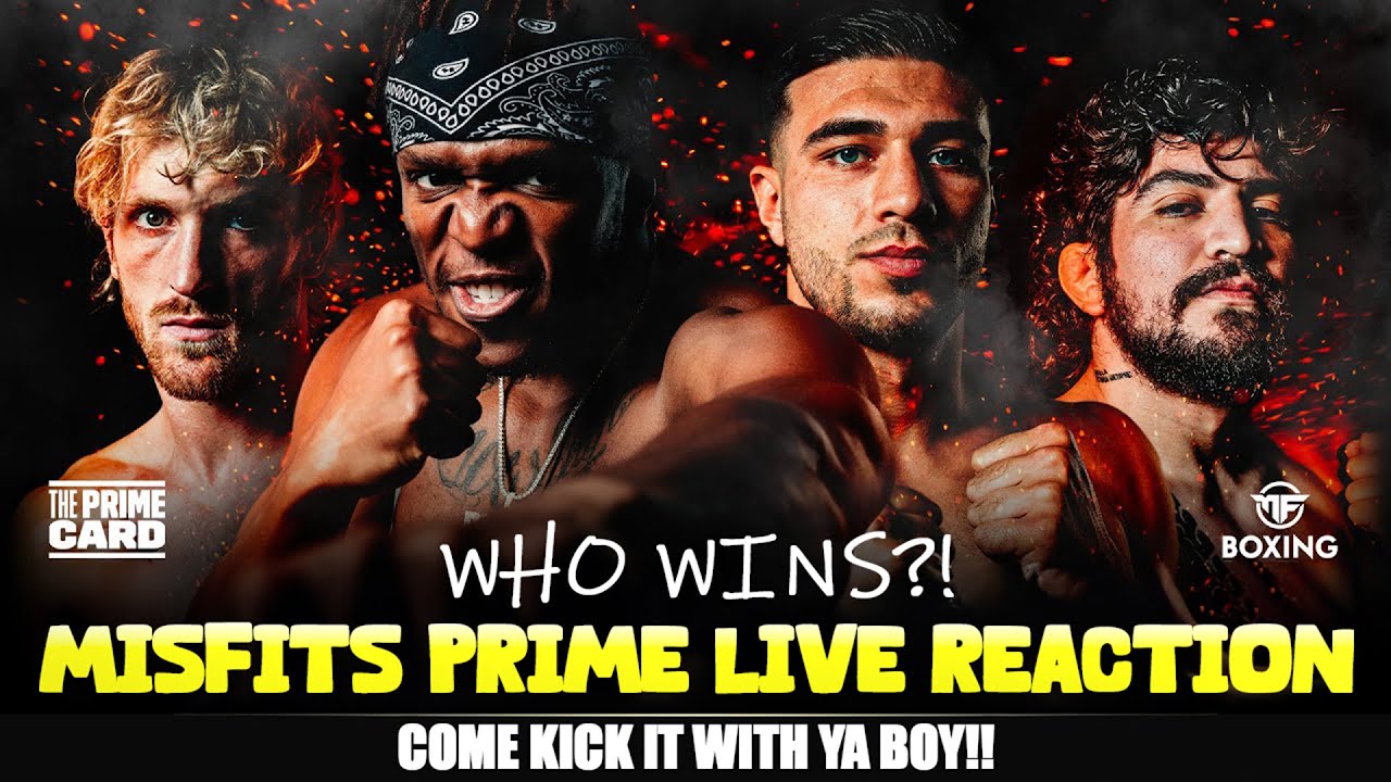 MISFITS PRIME BOXING LIVE REACTION - YouTube