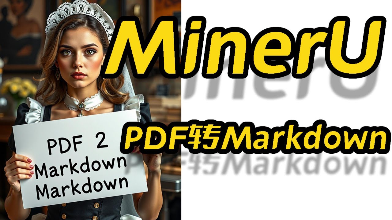 PDF转Markdown,新版MinerU整合包,AI提取PDF内容,OCR,文本提取,兼容GPU和纯CPU,opendatalab开源 - YouTube