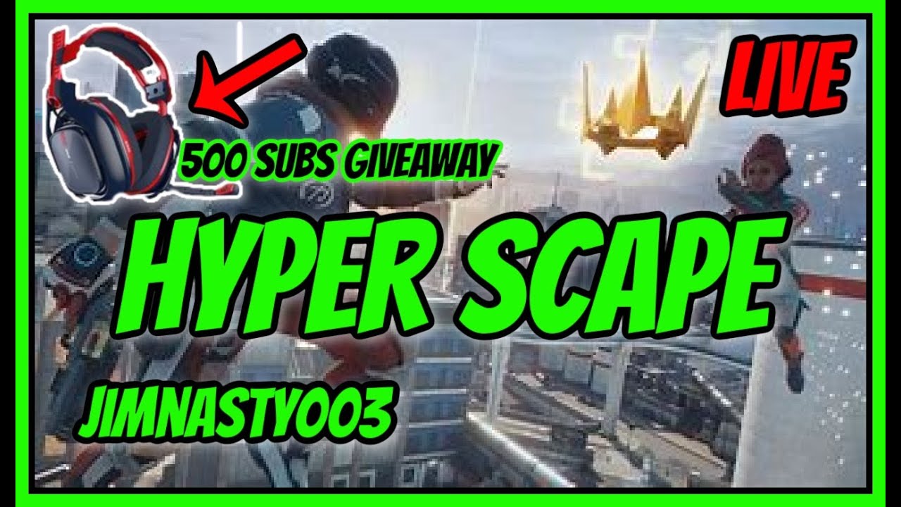 Hyper Scape Solo Live !!! - YouTube