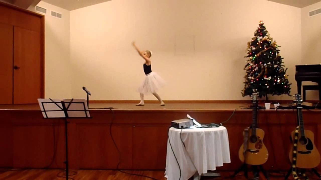Celeste's Christmas Ballet Solo (Dec. 2011, O Holy Night) - YouTube