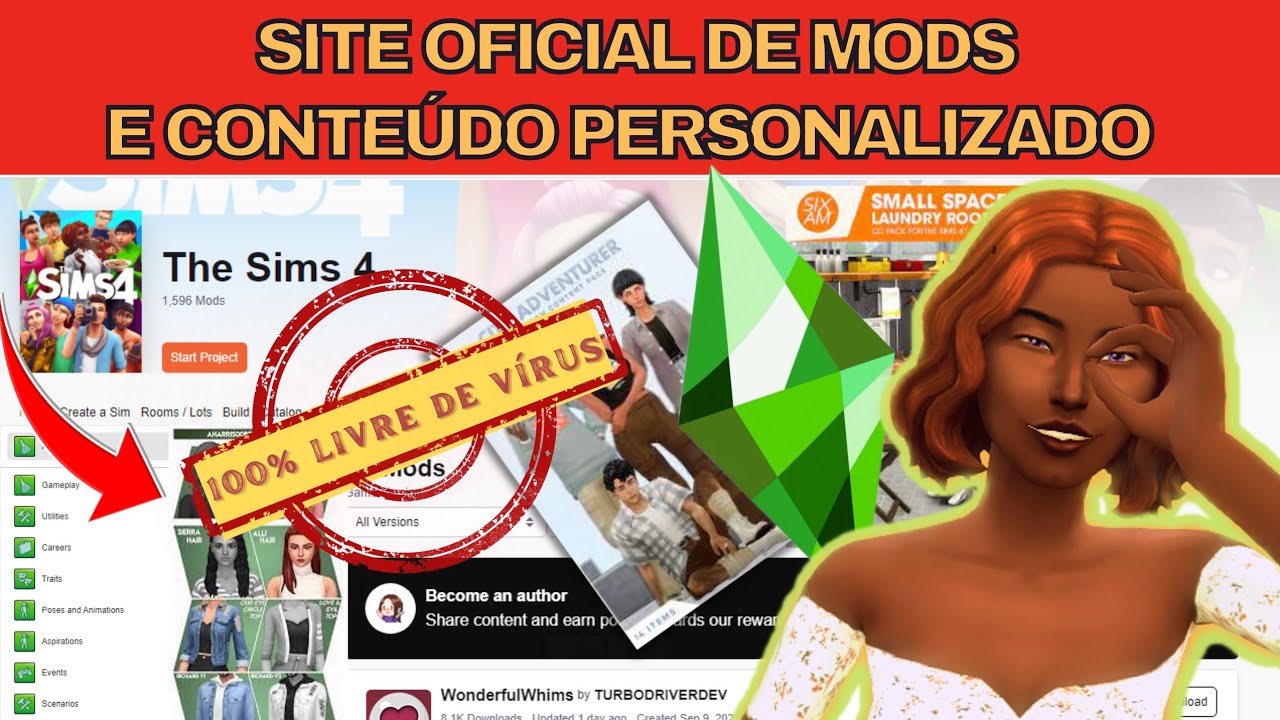 PLATAFORMA OFICIAL DE CONTEÚDO PERSONALIZADO E MODS DO THE SIMS 4 ...
