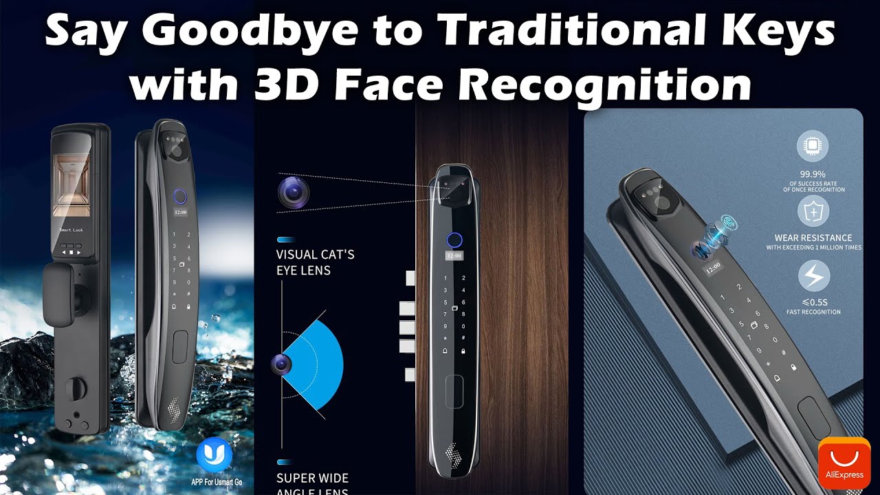 Secure Your Home with Advanced 3D Face Recognition Door Lock - Usmart ...