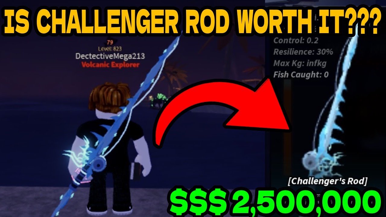 IS THE NEW CHALLENGERS ROD FROM MARIANAS VEIL WORTH IT??? (ROBLOX FISCH ...