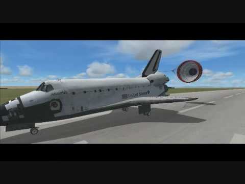 Atlantis Flight/Landing at Edwards AFB. - YouTube