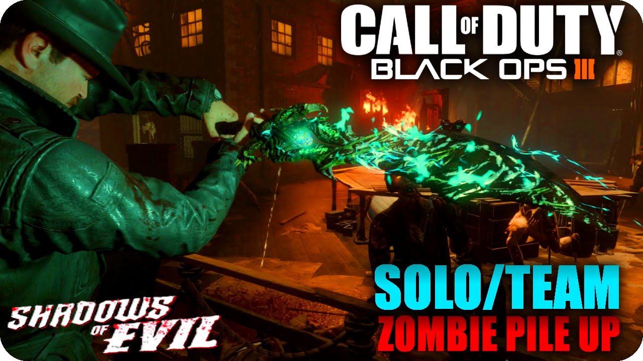 "Black Ops III Zombie Glitches" - New Solo/Team Pile Up Glitch (SOE ...