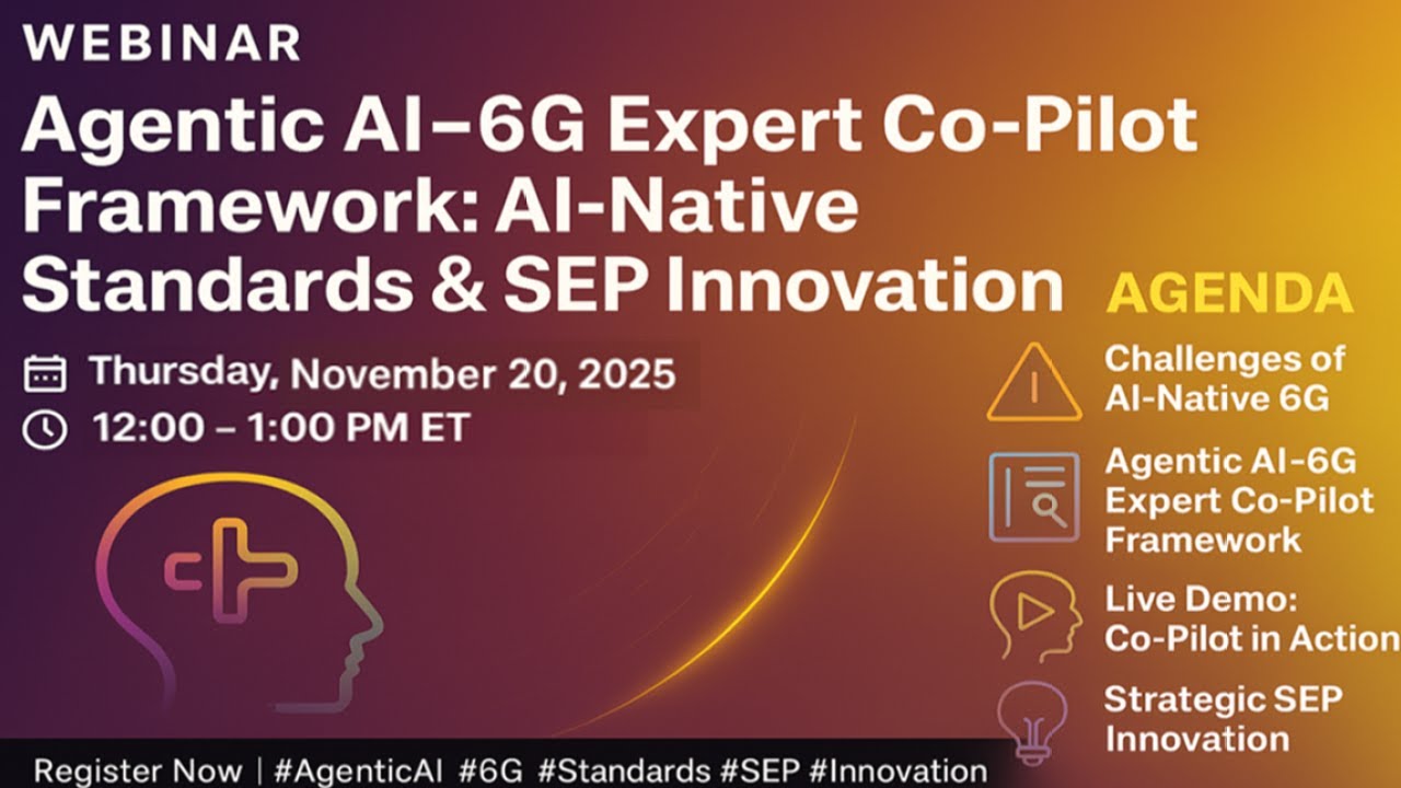 Agentic AI–6G Expert Co-Pilot Framework for AI-Native Standards & SEP ...