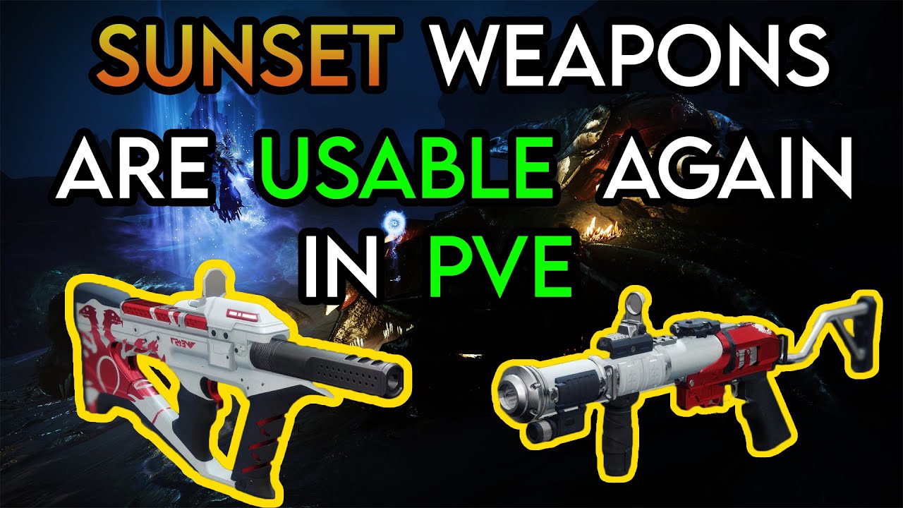 Sunset Weapons Might Be Back in The PVE Meta... | Destiny 2 Season of ...