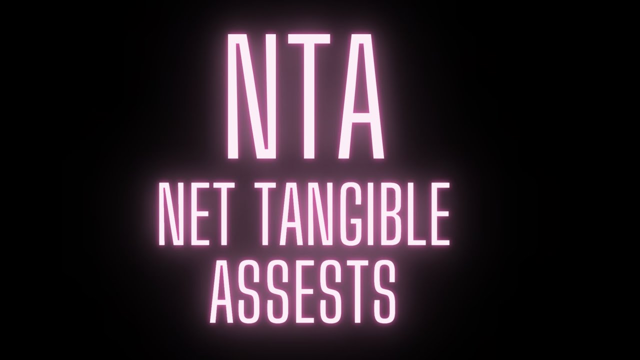 STOCK MARKET - NTA EXPLAINED - WITH REAL LIFE EXAMPLE (SHARE AT 50% ...
