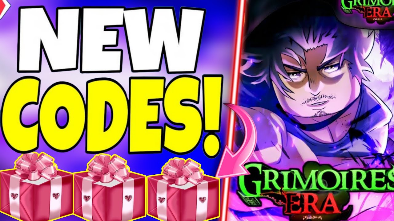 💎 NEW CODES 💎 GRIMOIRES ERA CODES - NEW ROBLOX GRIMOIRES ERA CODES - YouTube