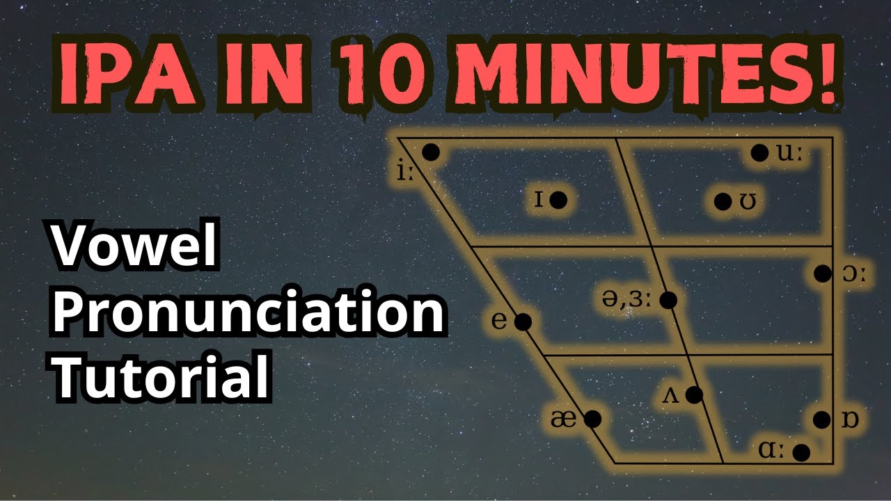 Vowel Pronunciation Tutorial | IPA (International Phonetic System ...