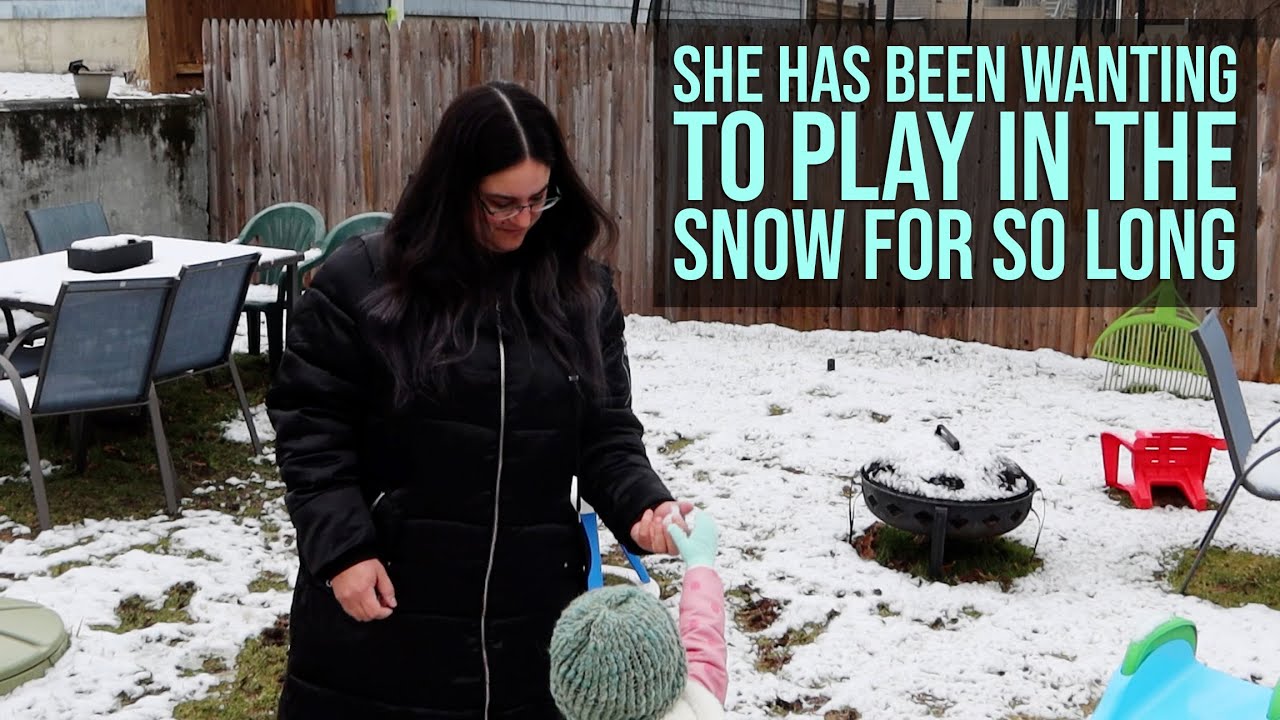 She Has Been Wanting To Play In The Snow For So Long - YouTube