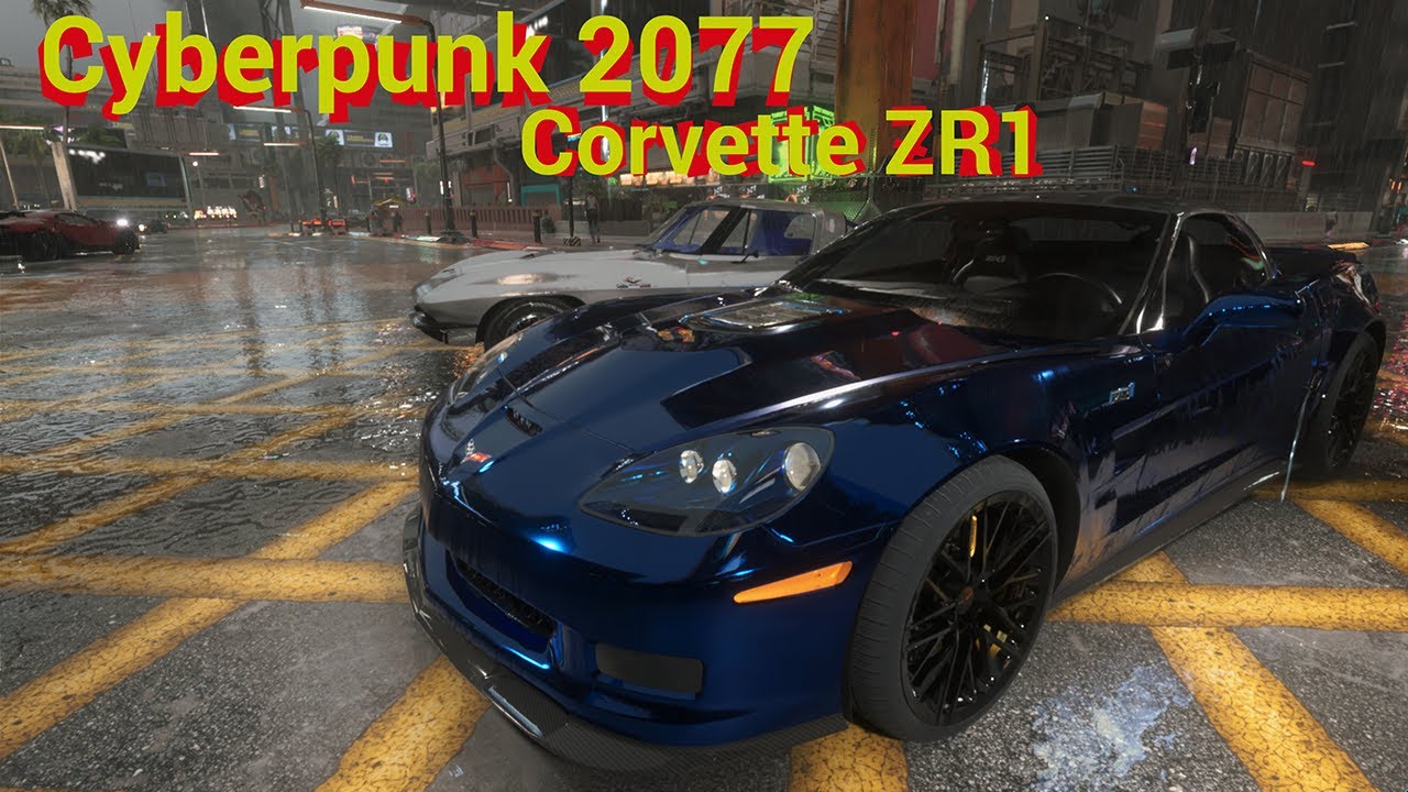 Chevrolet Corvette C6 ZR1 - CyberPunk 2077[4K RTX PSYCHO 300+ Mods ...