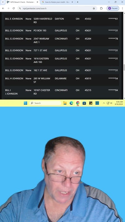 08 16 2024 How to use the NPD Breach Check to search for your data - YouTube