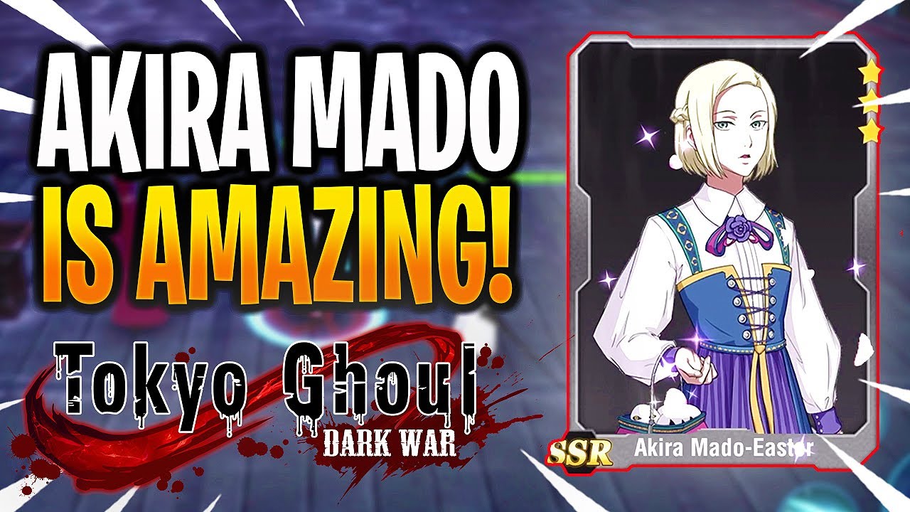 *NEW* AKIRA MADO-EASTER IS AMAZING! - Tokyo Ghoul: Dark War - YouTube