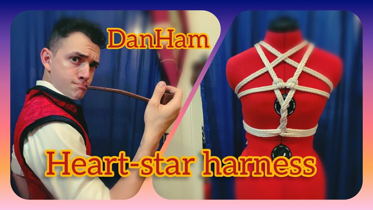 Shibari Tutorial: Heart-Star harness - YouTube