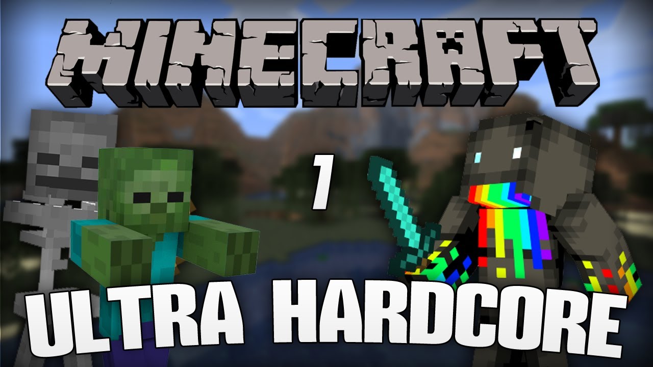 Minecraft Ultra Hardcore Survival - Episode 1: No Regeneration - YouTube