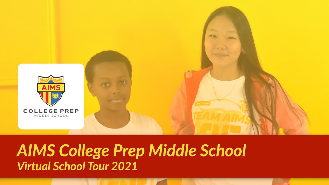 AIMS Middle School Virtual School Tour 2021 - YouTube