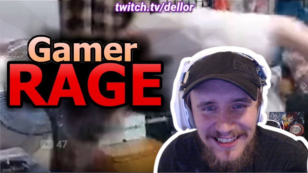 Classic Gamer Rage (react video @47rage ) #reaction #rage #gamer - YouTube