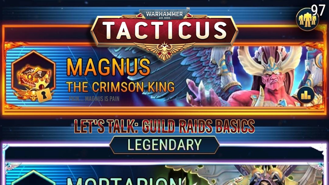 Let's Talk: Guild Raid Basics - Warhammer 40K: Tacticus - YouTube
