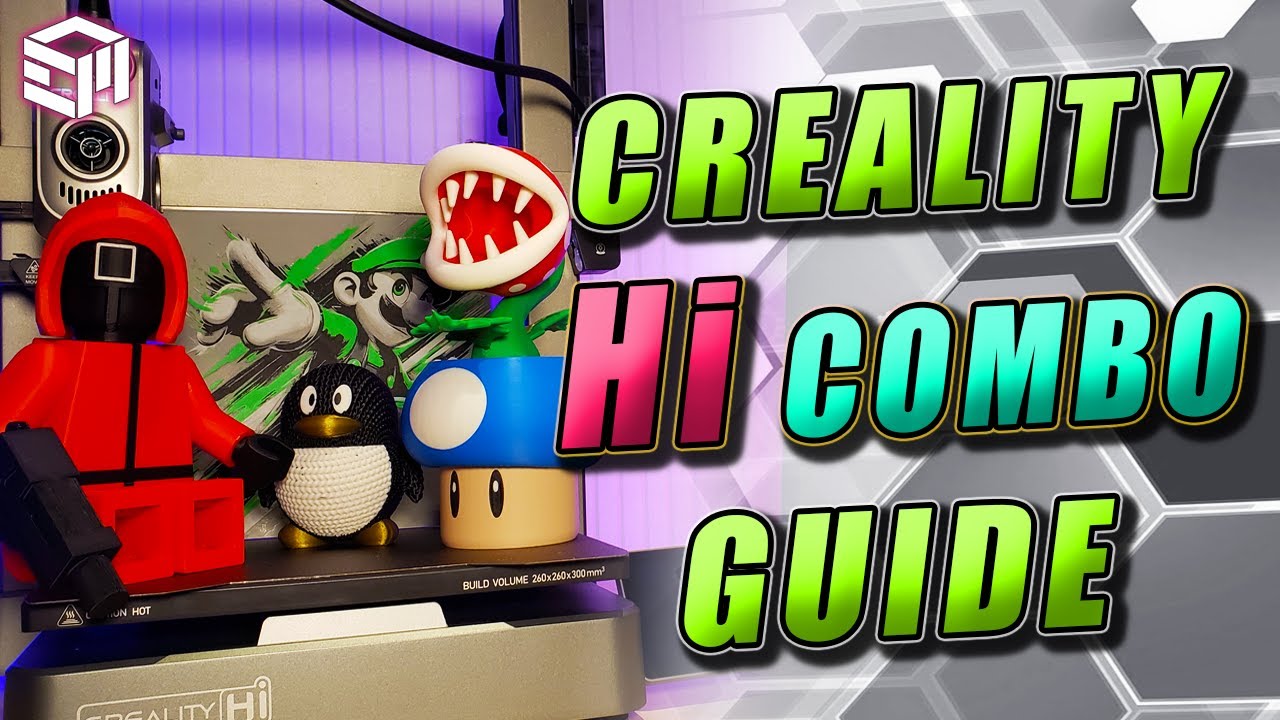 Creality Hi Combo CFS Guide, Assembly, Setup, Creality Print Slicing ...