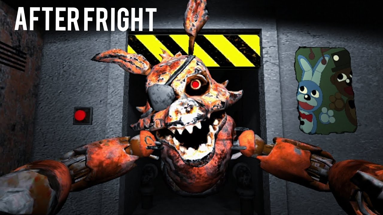 За мной охотятся изуродованные аниматроники /After Fright🌑(beta) - YouTube