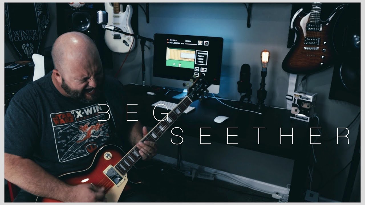 Beg by Seether guitar play through - YouTube