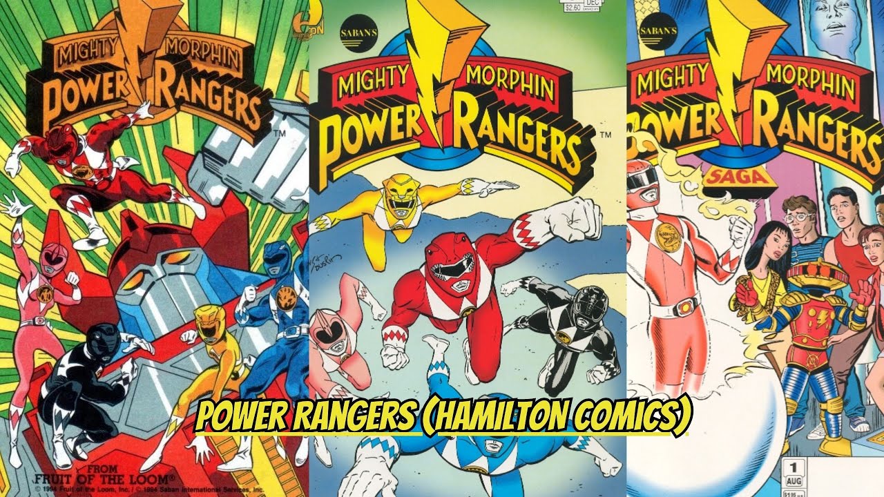 Forgotten Power Rangers Comics: Hamilton's Wild MMPR Stories (Dracula ...