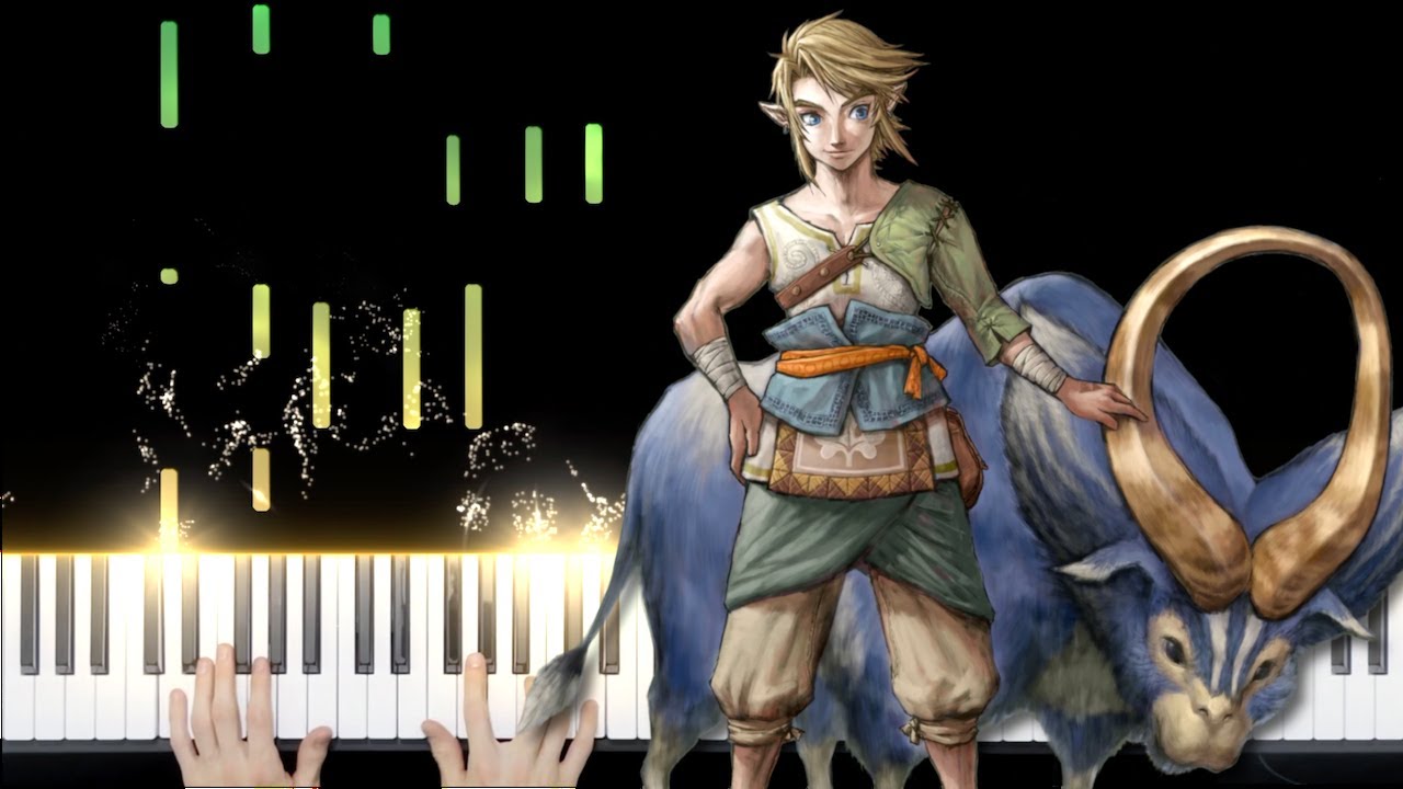 Ordon Ranch - The Legend of Zelda: Twilight Princess Piano Cover - YouTube