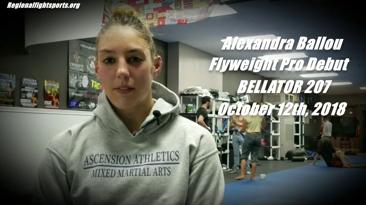 Alexandra Ballou - Bellator 207 Interview - Ambassadortofighters.com ...