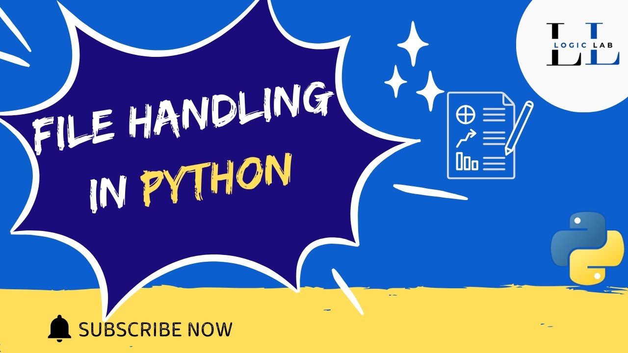 File Handling in Python | Read, Write & Append Made Easy - YouTube