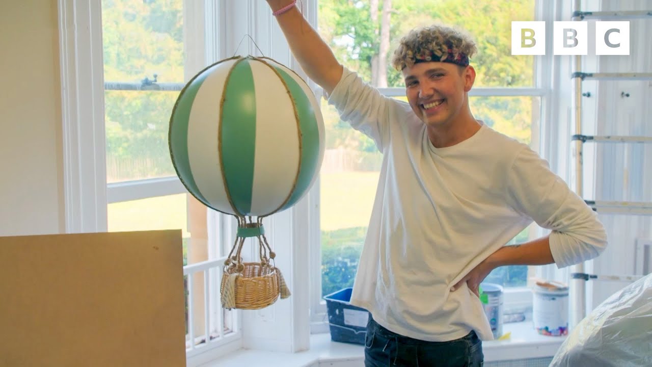 Jack's 'Bit of Drama' Nursery Room | Interior Design Masters - BBC ...