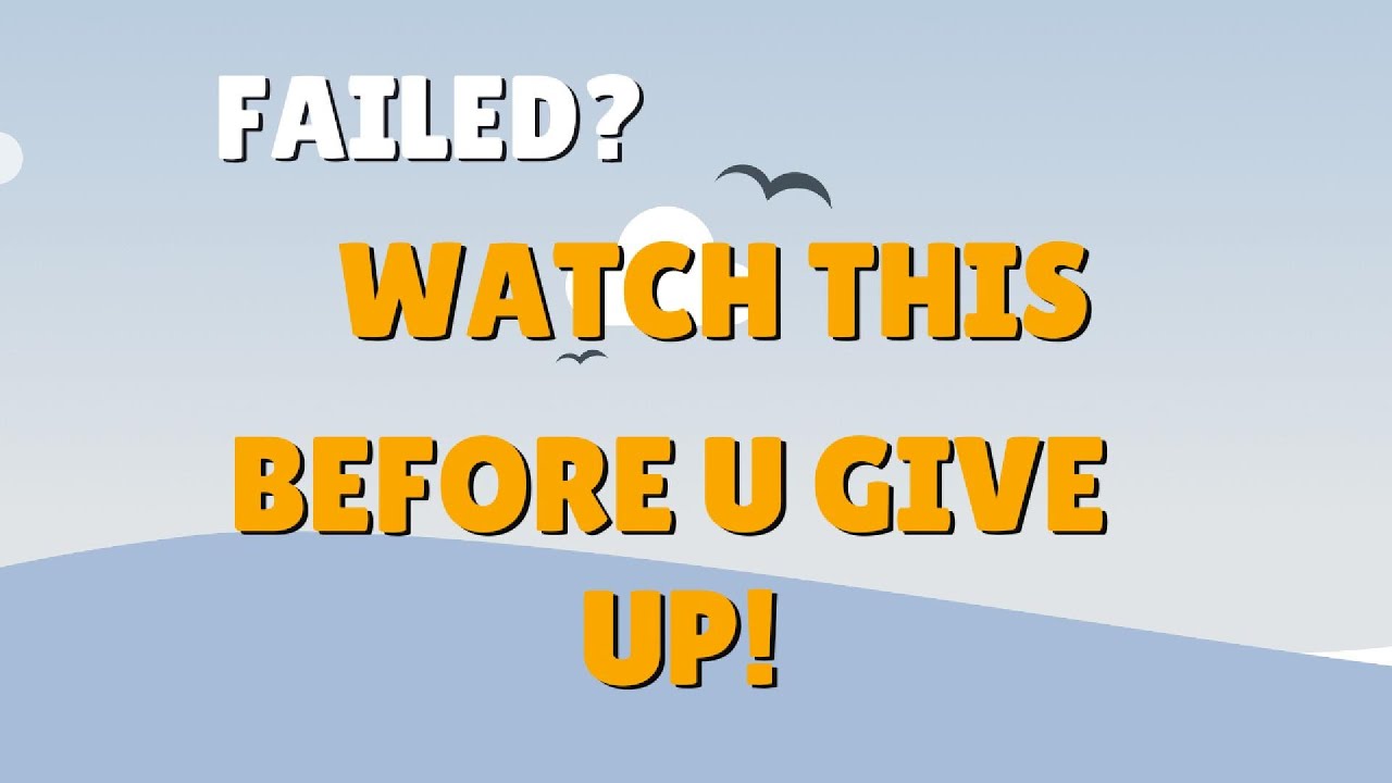 Bounce Back Stronger: How to Overcome Failure and Succeed! - YouTube