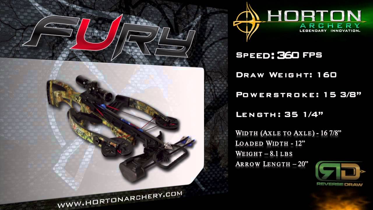 Horton Fury Crossbow - YouTube