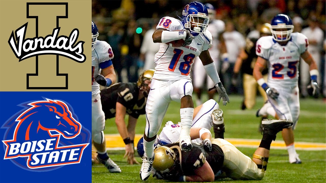 Boise State vs Idaho 2008 Highlights - YouTube