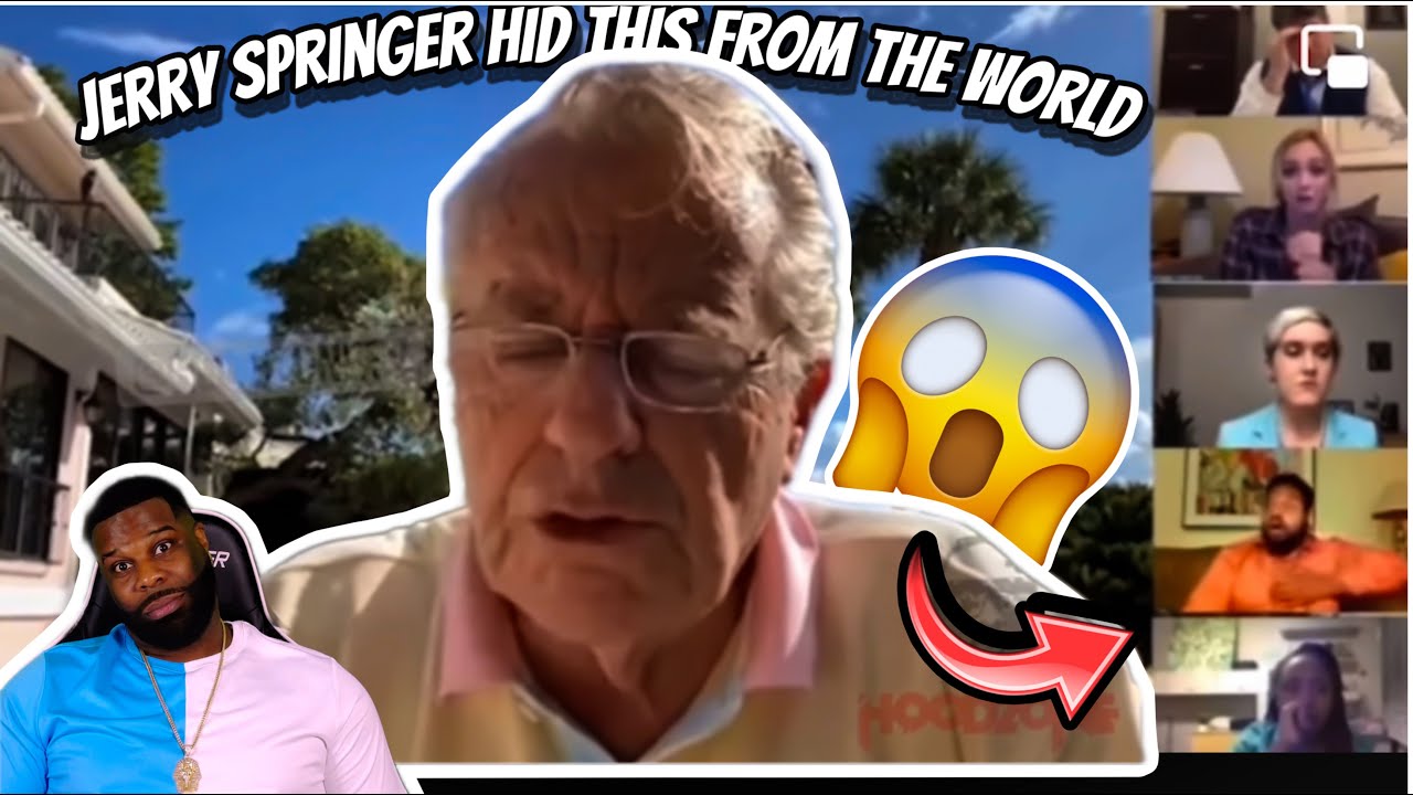 JERRY SPRINGER LEAVES FORTUNE TO HIS TWO SECRET BLACK KIDS - YouTube