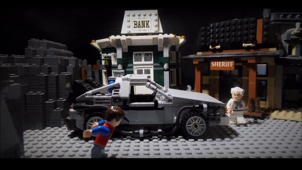 LEGO Rick and Morty | Back to the Future - YouTube