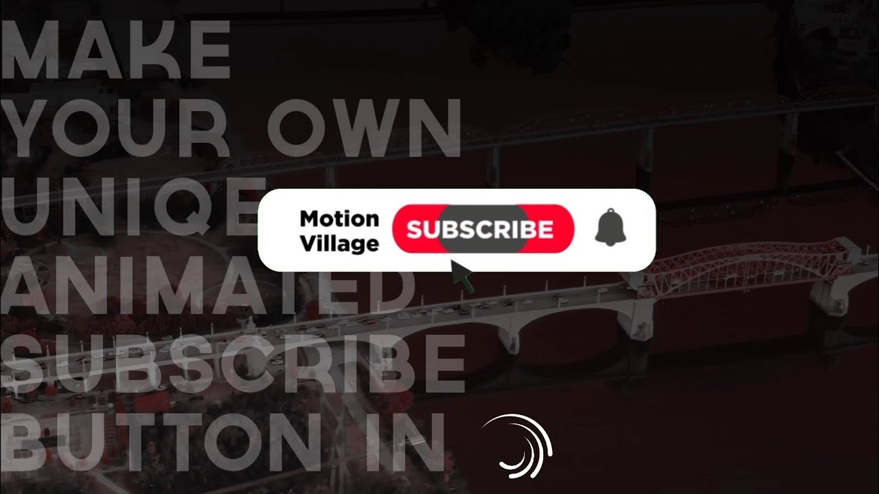 How to make animated subscribe button for YouTube|Alight Motion ...