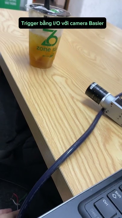 Trigger Basler Camera With Io Signal Use Python Opencvpython Python Basler Youtube 