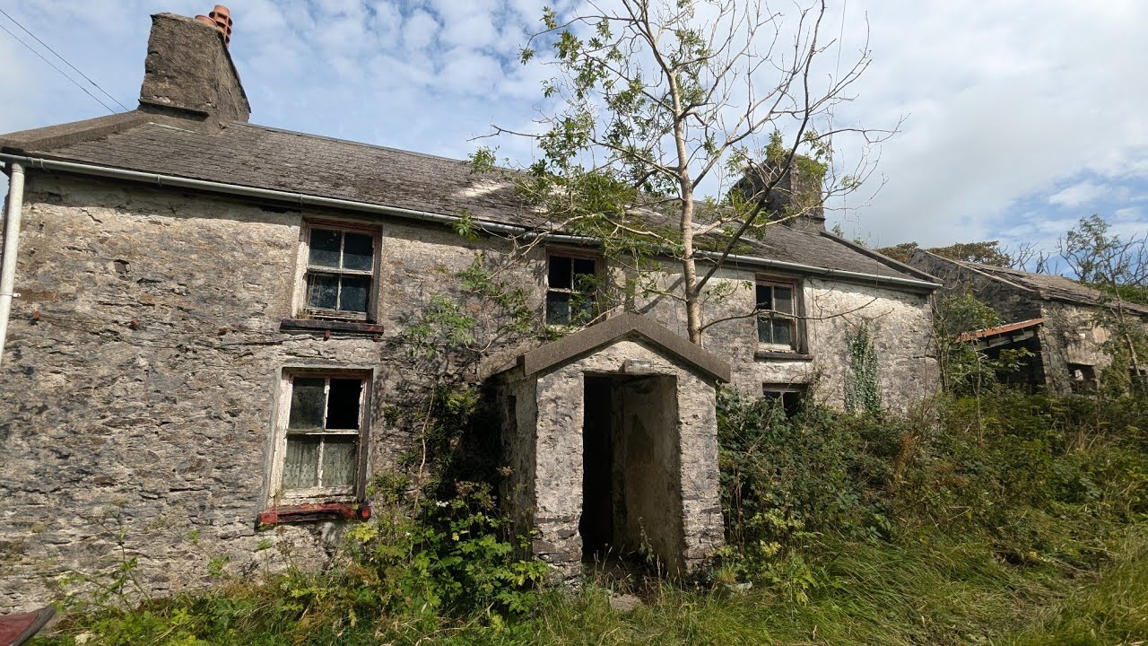 Journey Through Active Land To Find Hidden Abandoned Farm House ...