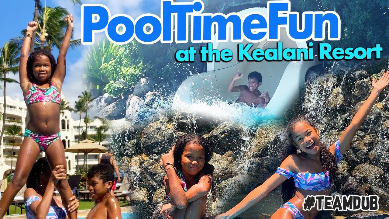 Swimming at the Kealani Resort - Pooltime Fun In the Summertime Sun! - YouTube