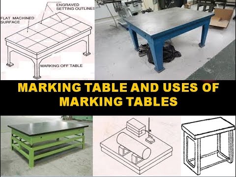 MARKING TABLE AND USES OF MARKING TABLES (CLASS-31) FITTER FIRST YEAR ...