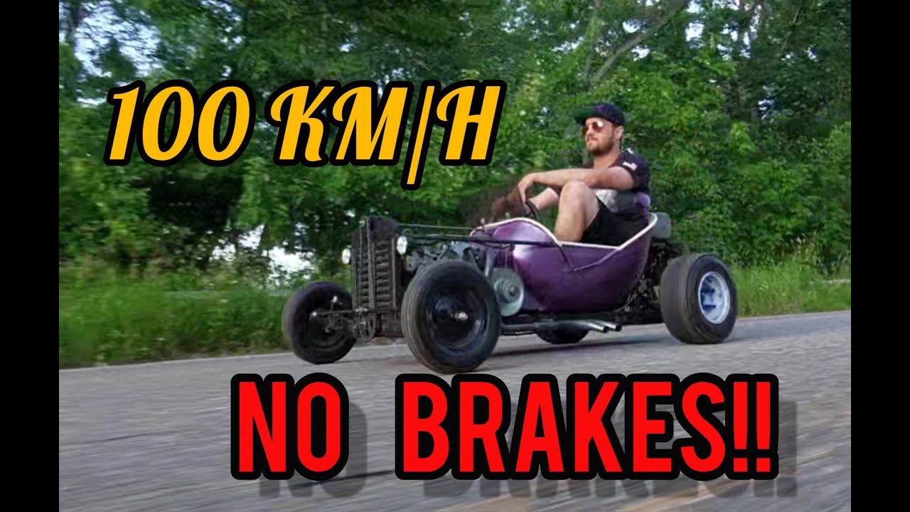 100KM/H FULL SUSPENTION WHEELBARROW GO-KART NEW BRAKES AND DRIVELINE ...
